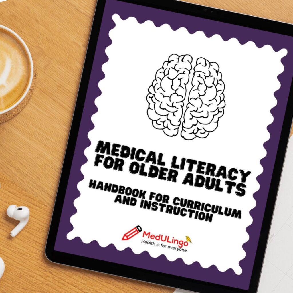 Medical Literacy for Older Adults Handbook for Curriculum and ...